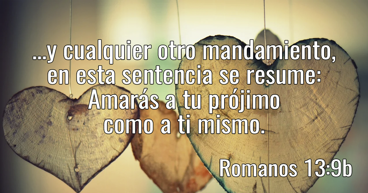 Amarás a tu prójimo como a ti mismo | Restablecidos